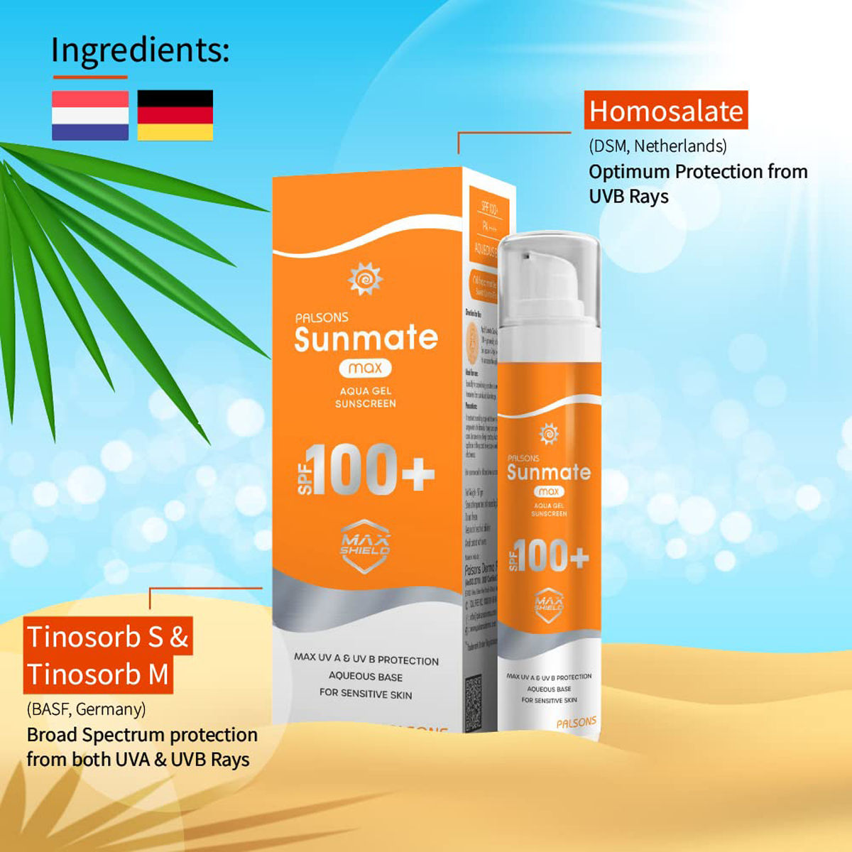 Sunmate Max Spf 100+ Aqua Gel Sunscreen 50 gm Price, Uses, Side Effects, Composition - Apollo ...