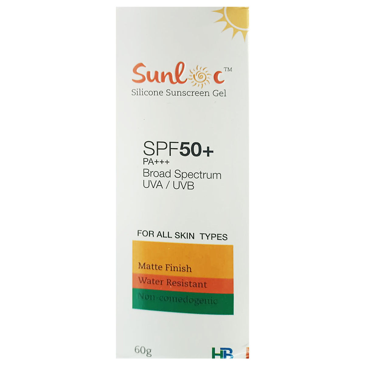 Buy Sunloc SPF 50+ PA+ Silicone Sunscreen Gel, 60 gm | 19 Minutes ...