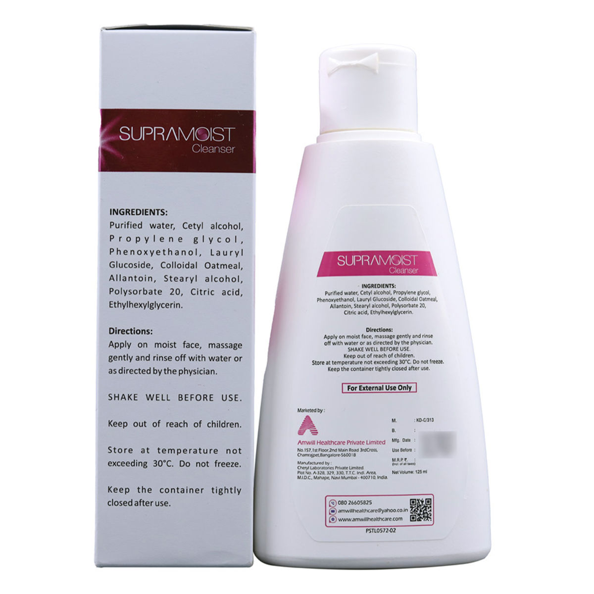 Supramoist Cleansing Lotion, 125 ml Price, Uses, Side Effects ...