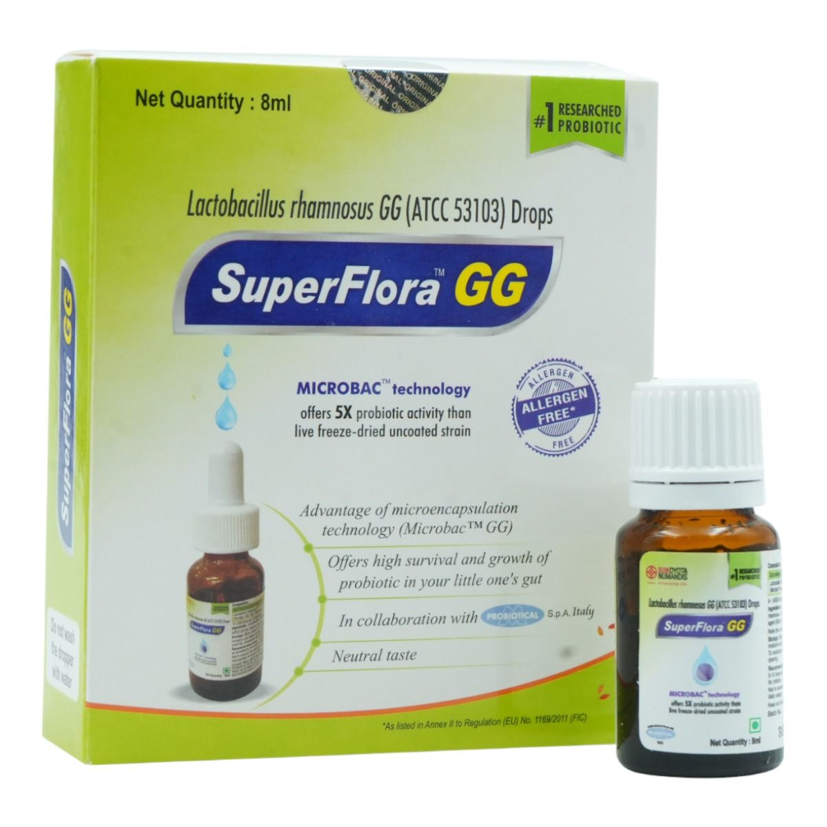 Superflora GG Drops 8 ml | Uses, Side Effects, Price | Apollo Pharmacy