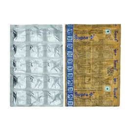 Supra Plus New Tablet | Uses, Side Effects, Price | Apollo Pharmacy