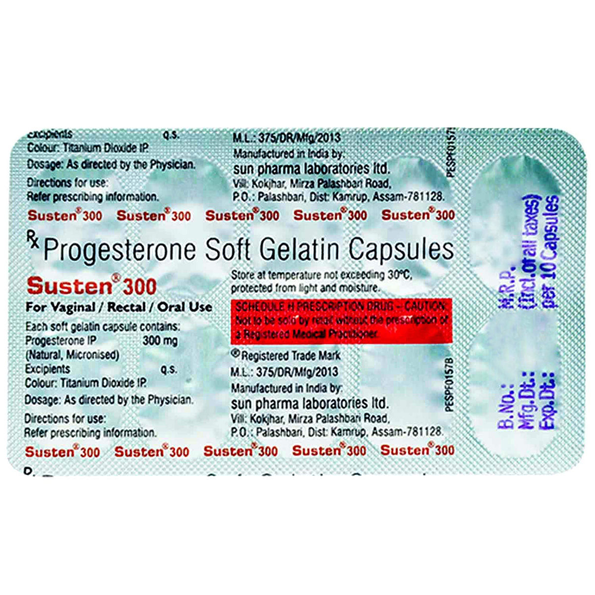 Susten 300 Capsule | Uses, Side Effects, Price | Apollo Pharmacy
