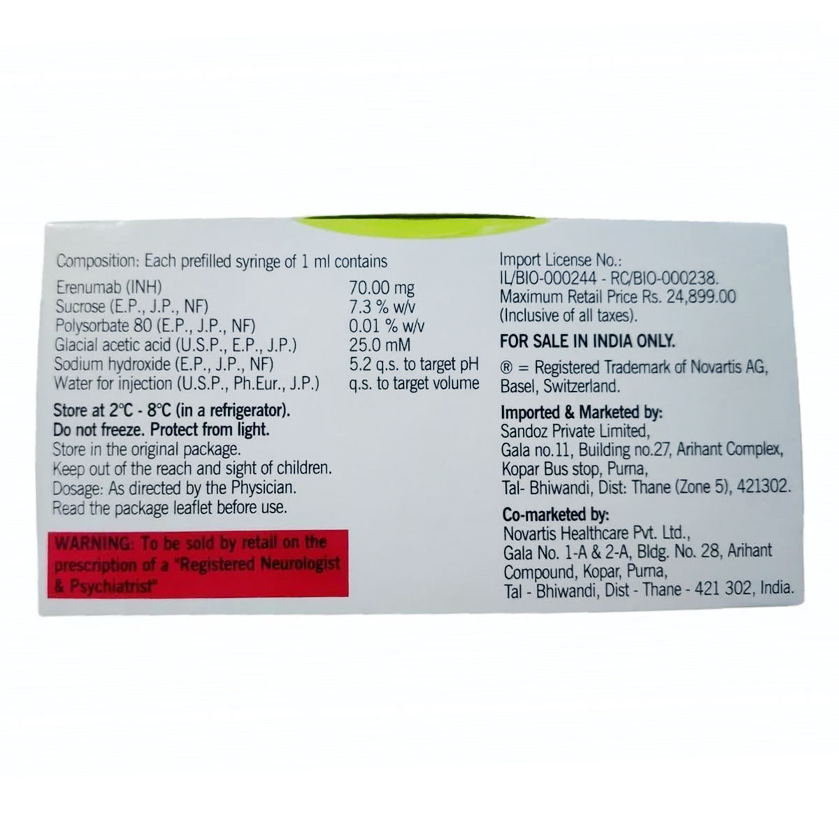 Suviray Prefilled Injection 1's Price, Uses, Side Effects, Composition ...