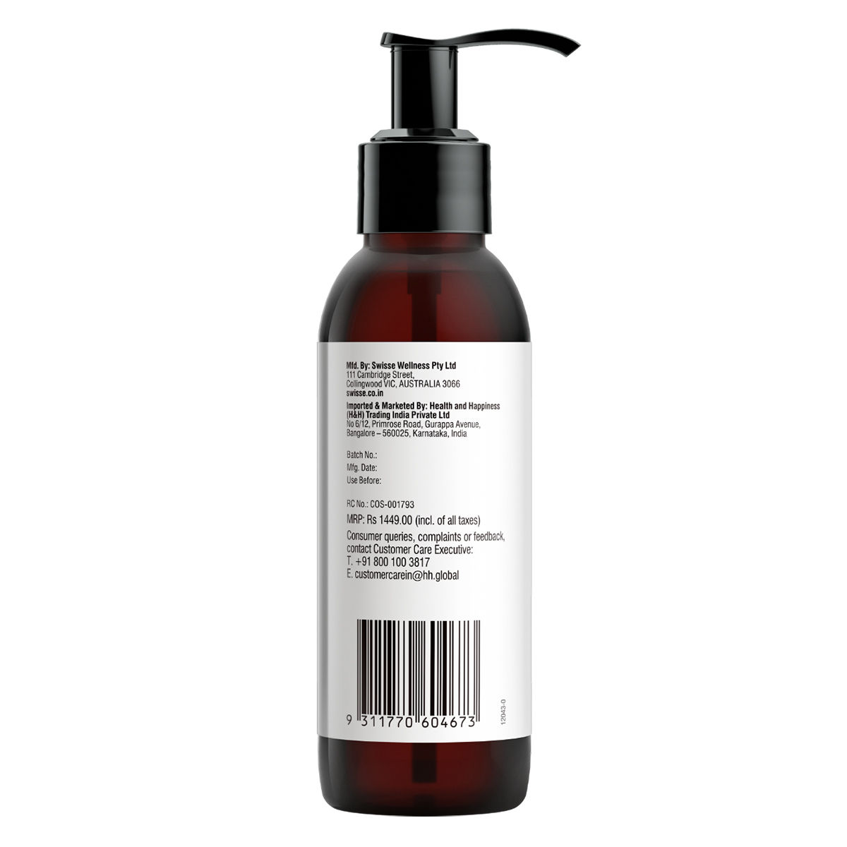 Swisse Skincare Vitamin B3 Blemish Controlling Moisturiser, 115 gm ...
