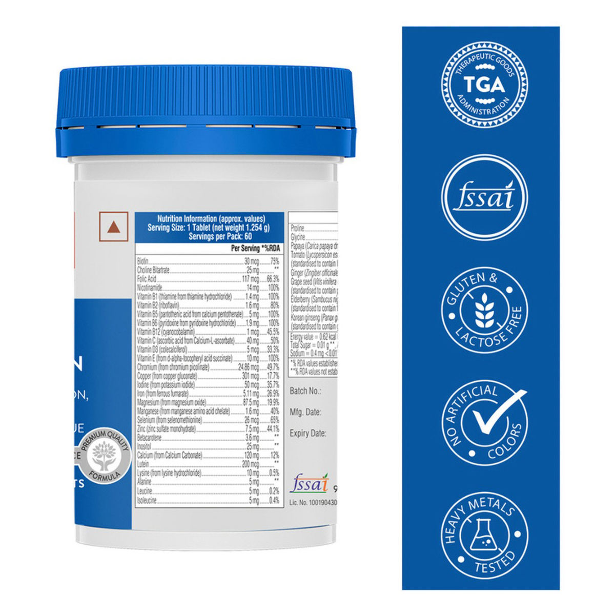 Buy Swisse Ultivite Men's Multivitamin, 60 Tablets | 19 Minutes ...