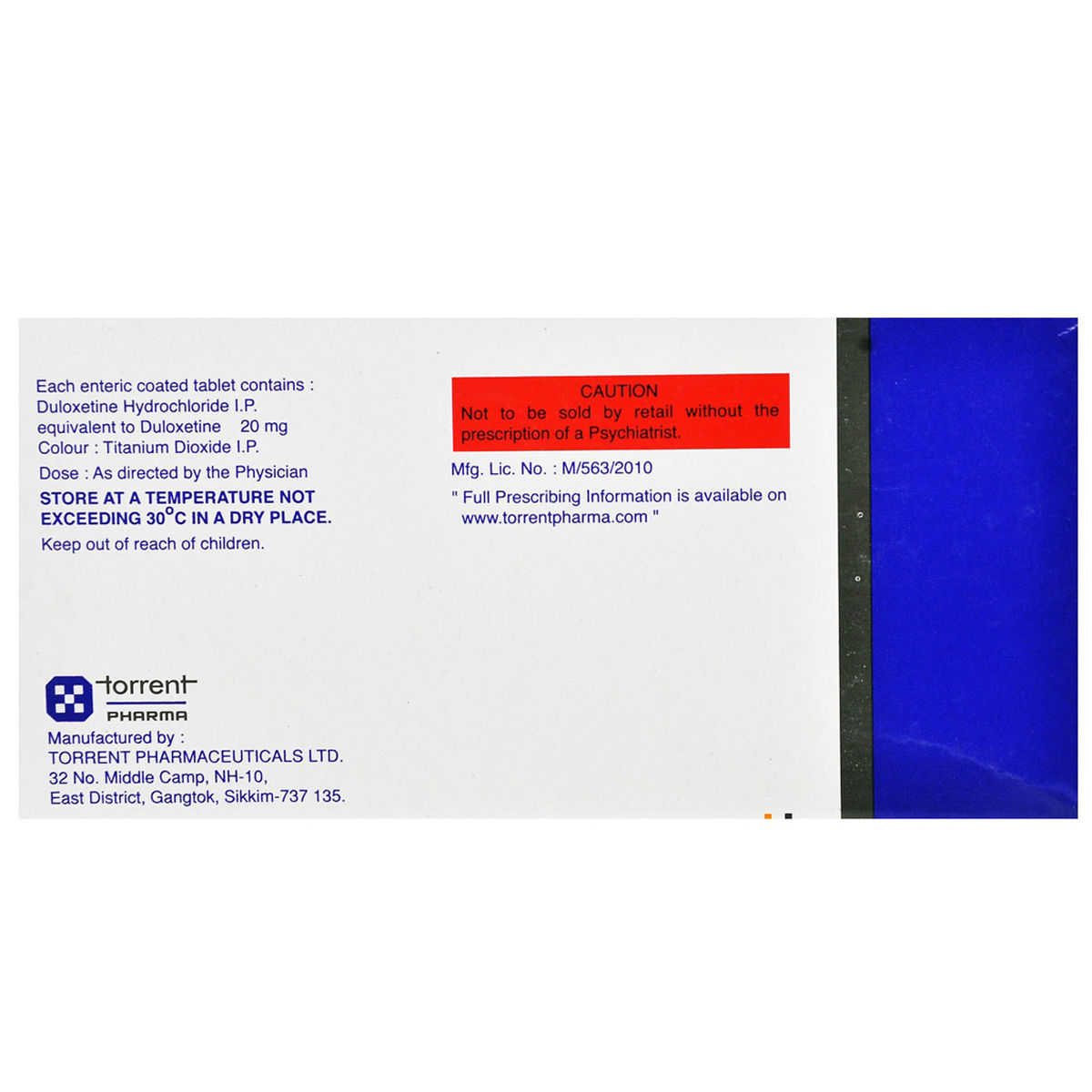 Symbal 20 Tablet | Uses, Side Effects, Price | Apollo Pharmacy
