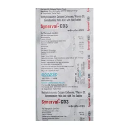 SYNERVAL-CD3 TABLETS | Uses, Side Effects, Price | Apollo Pharmacy
