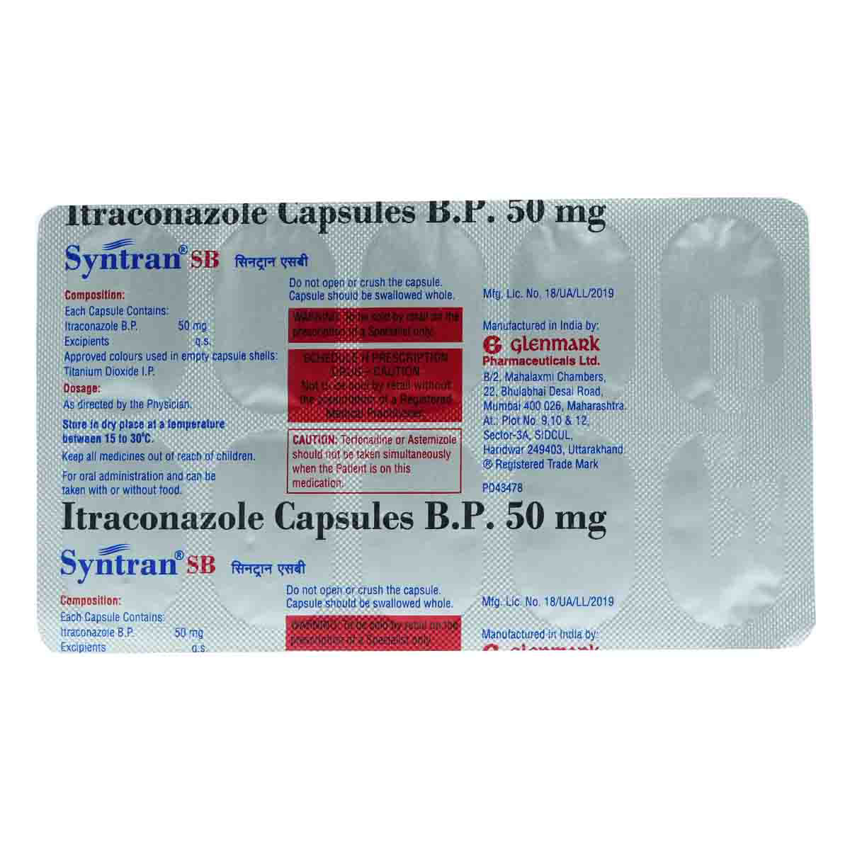 Syntran SB Capsule 10's Price, Uses, Side Effects, Composition - Apollo ...