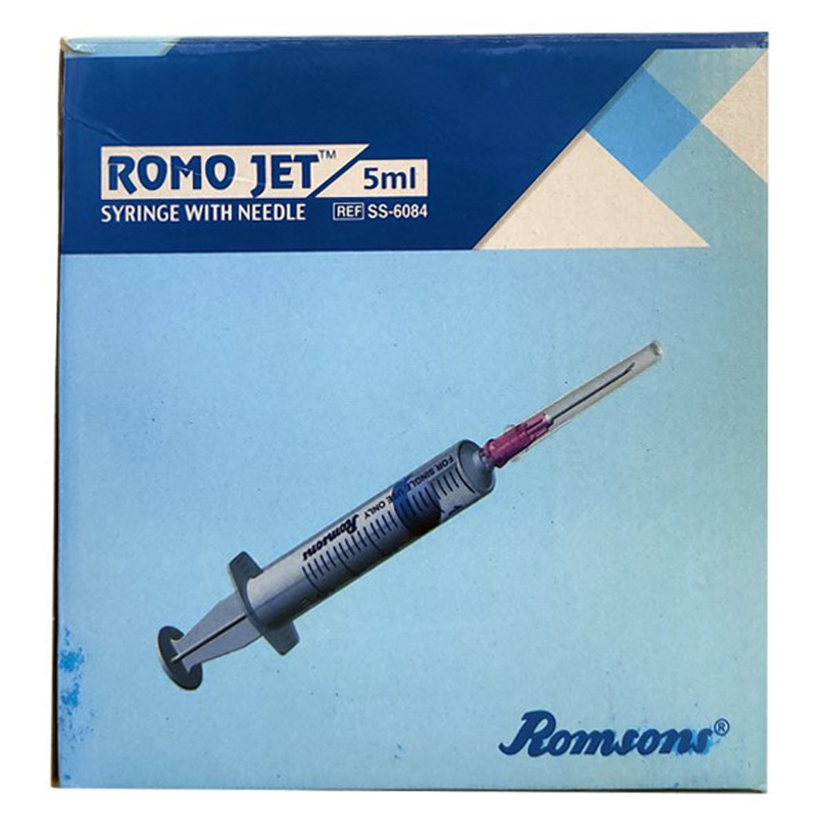 Romsons Syringe 5 ml with Needle | Uses, Side Effects, Price | Apollo ...