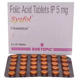 Sysfol 5mg Tablet | Uses, Side Effects, Price | Apollo Pharmacy