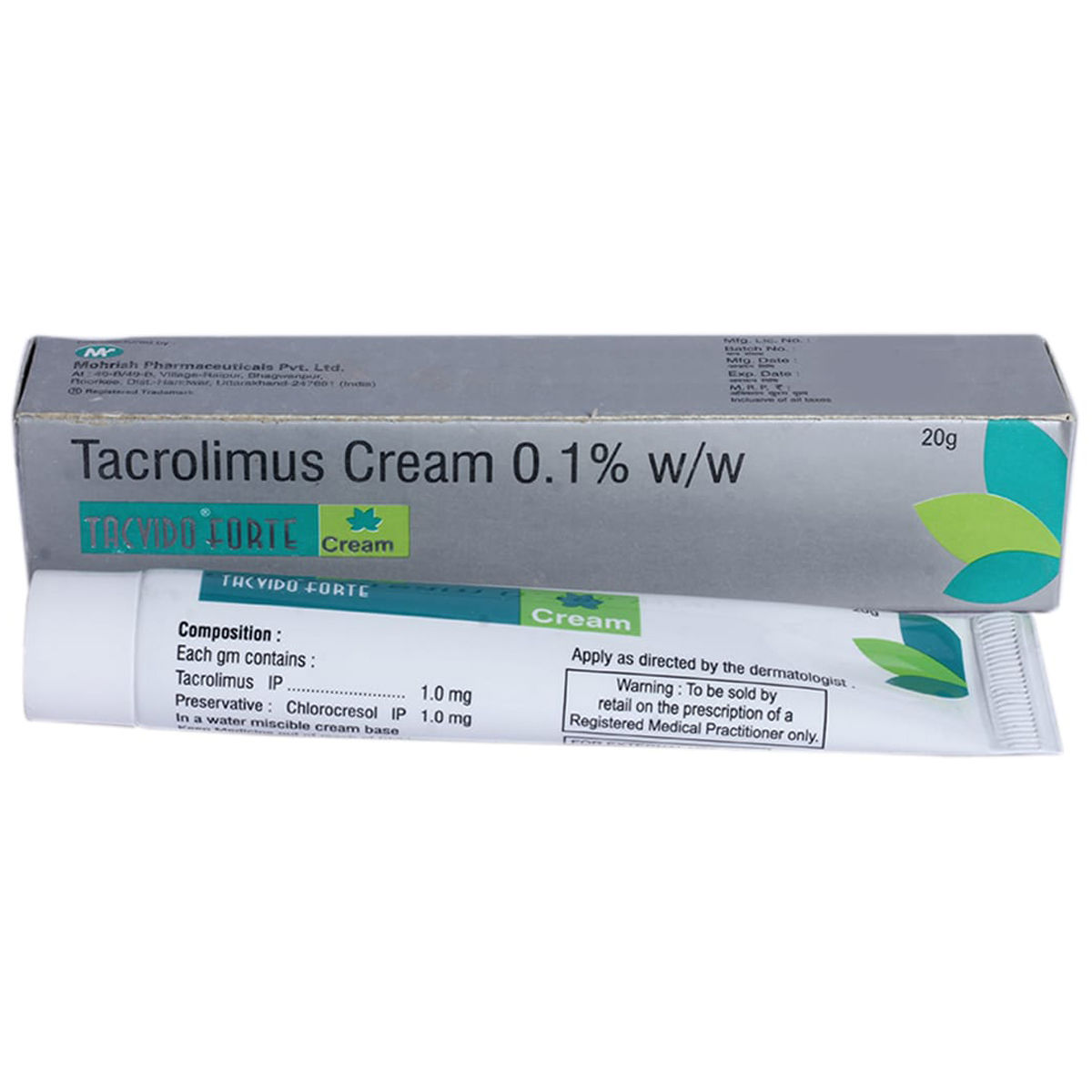 Tacvido Forte Cream | Uses, Side Effects, Price | Apollo Pharmacy