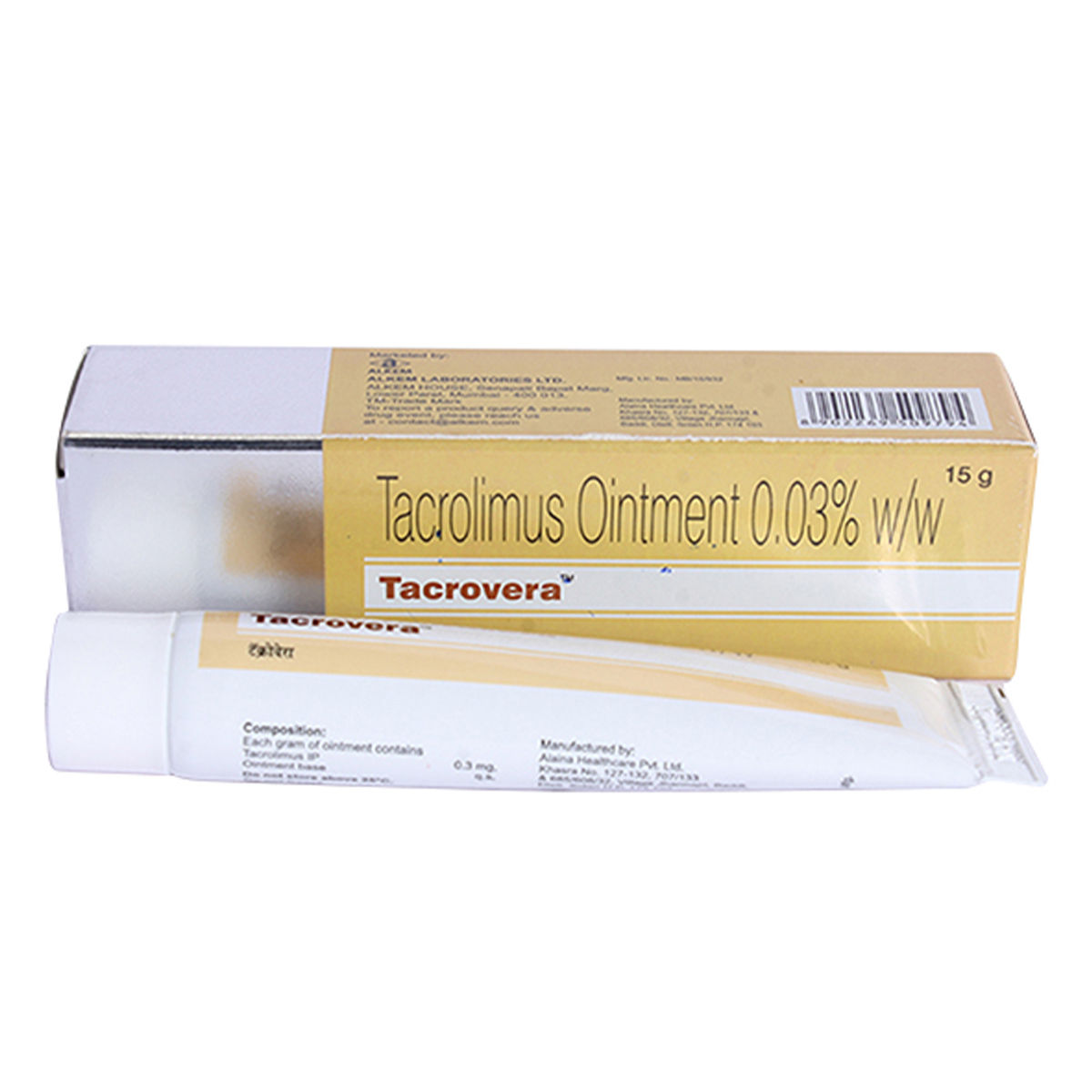 Tacrovera Ointment 15 gm Price, Uses, Side Effects, Composition ...