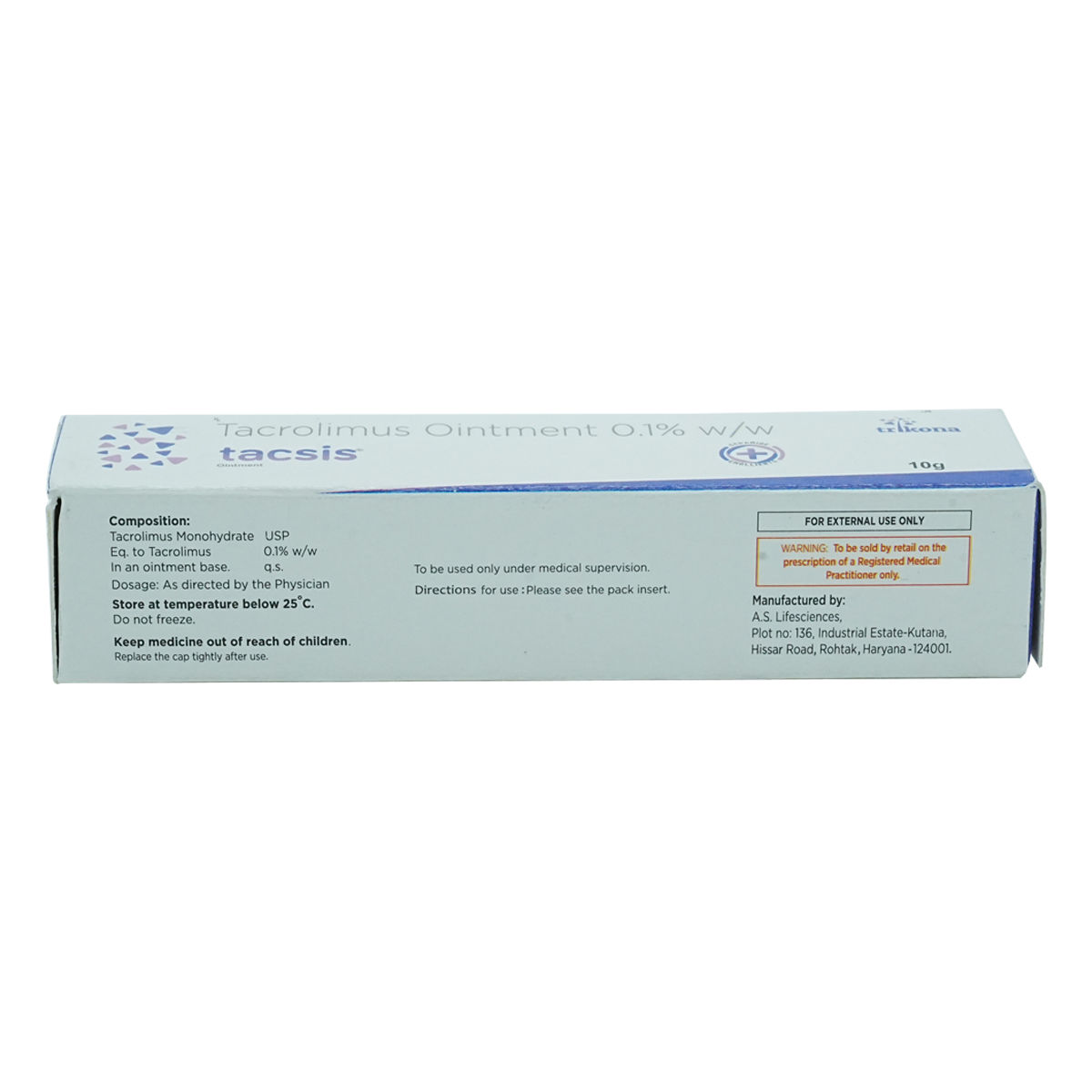 Tacsis Ointment | Uses, Side Effects, Price | Apollo Pharmacy