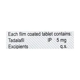 Tadasure 5 Tablet | Uses, Side Effects, Price | Apollo Pharmacy