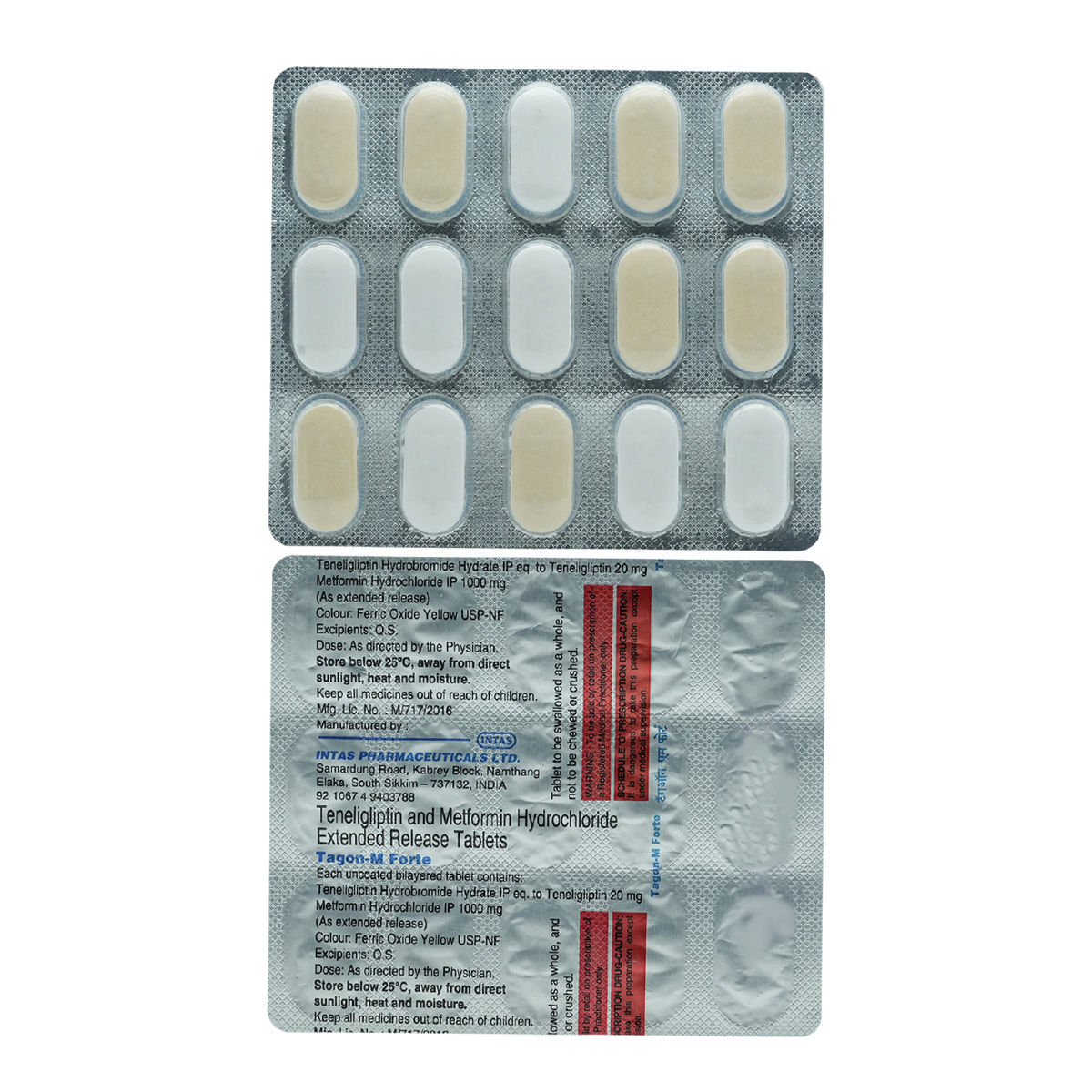 Tagon-M Forte Tablet 15's Price, Uses, Side Effects, Composition ...