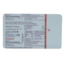 Buy Taical Total Tablet | 19 Minutes Delivery | Apollo Pharmacy