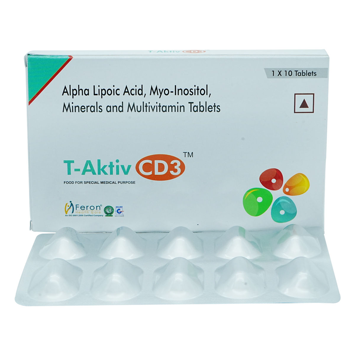 T-Aktiv CD3 Tablet 10's Price, Uses, Side Effects, Composition - Apollo Pharmacy