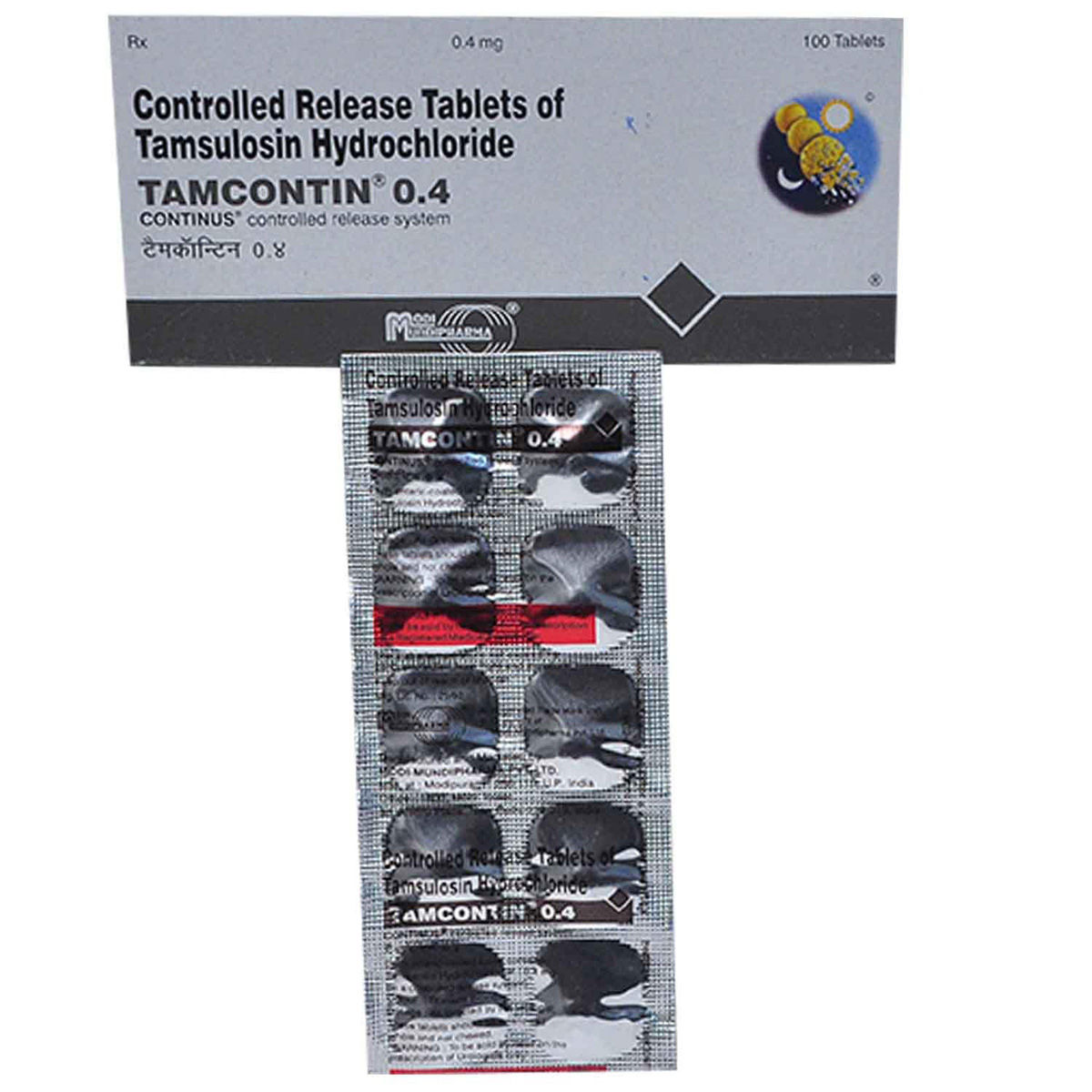 Tamcontin 0.4 Tablet | Uses, Side Effects, Price | Apollo Pharmacy