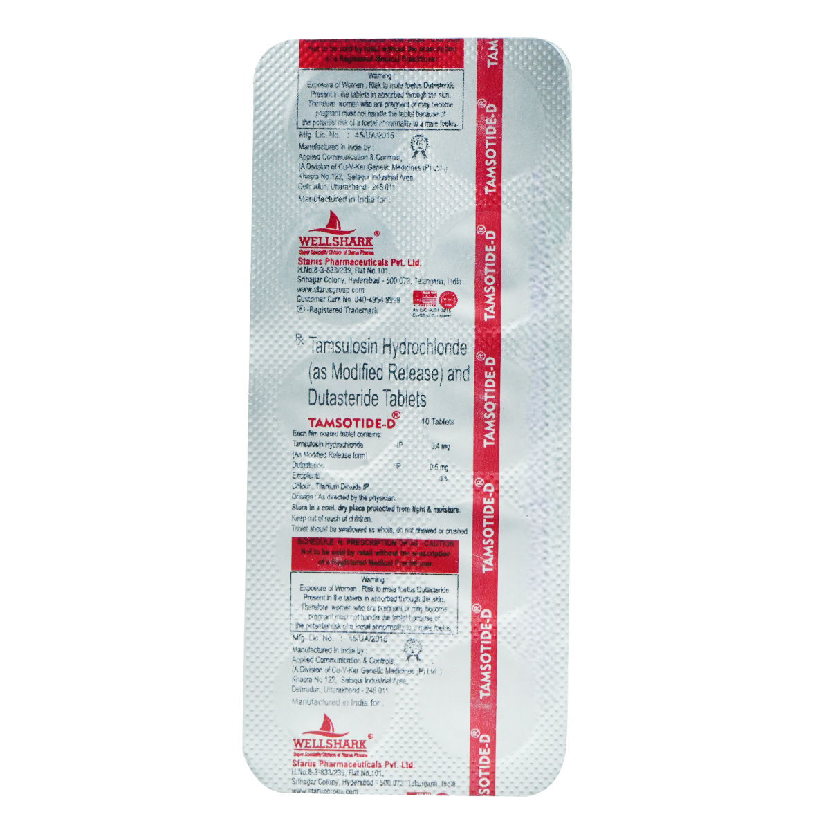 Tamsotide-D Tablet 10's Price, Uses, Side Effects, Composition - Apollo ...