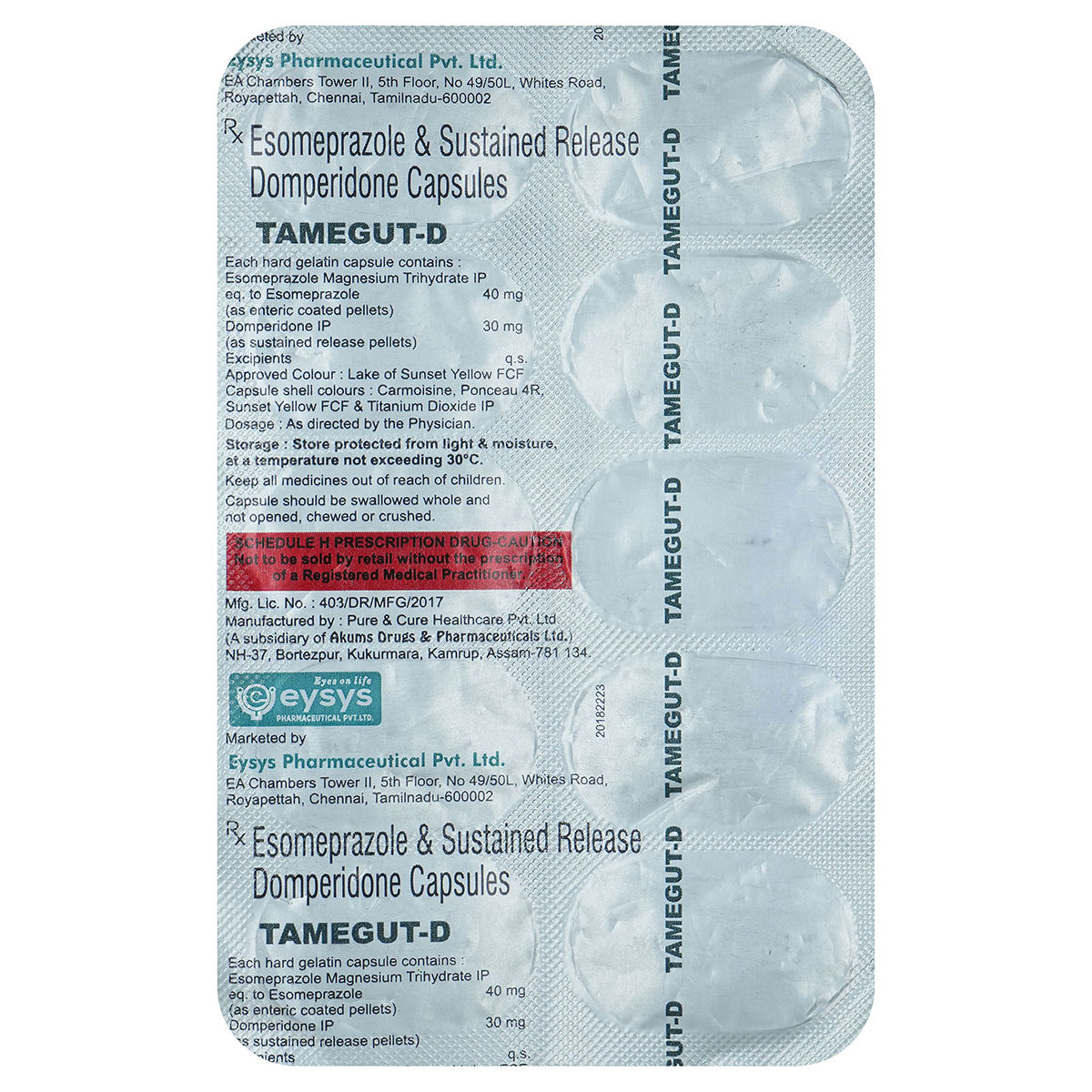Tamegut-D Capsule | Uses, Side Effects, Price | Apollo Pharmacy
