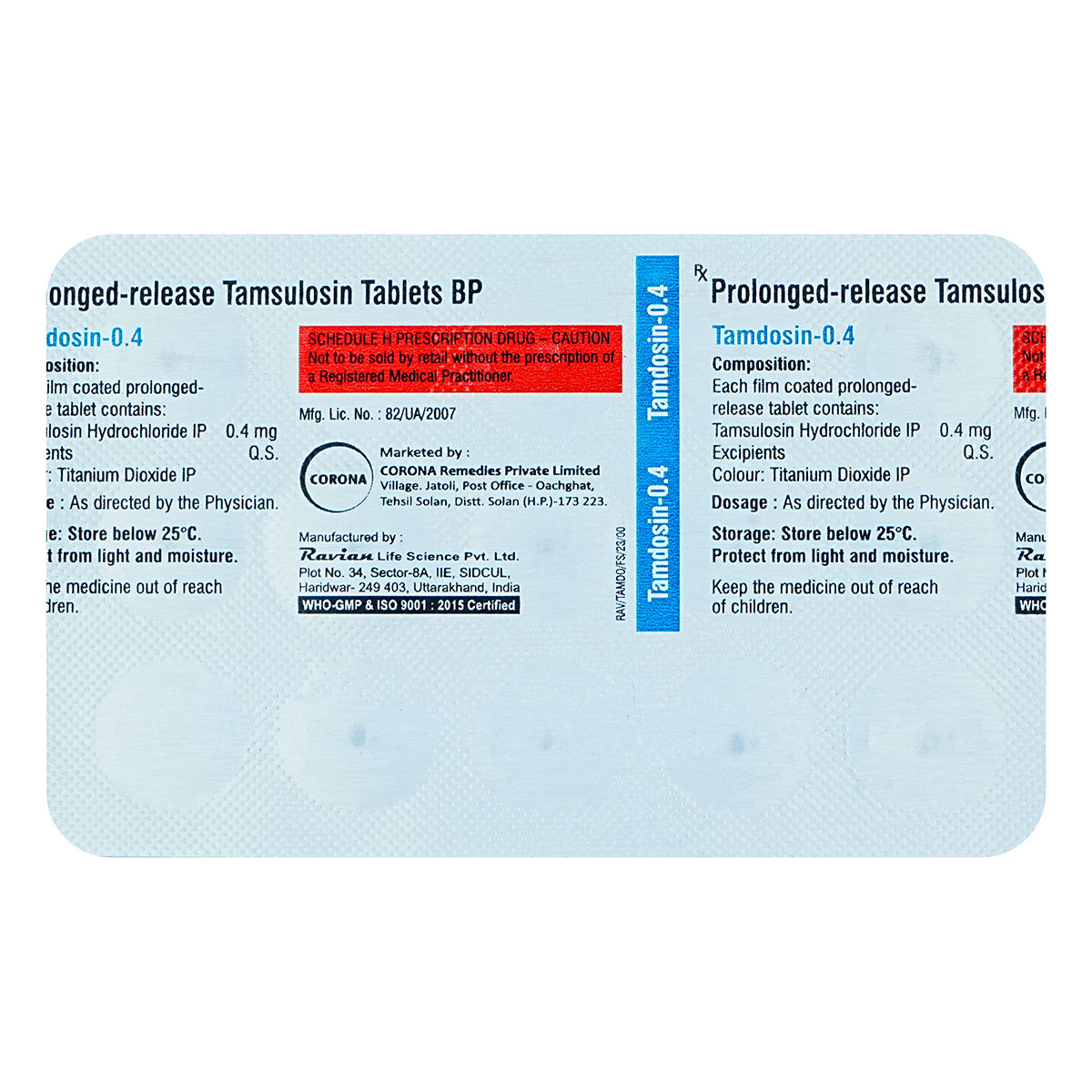 Tamdosin-0.4 Tablet | Uses, Side Effects, Price | Apollo Pharmacy