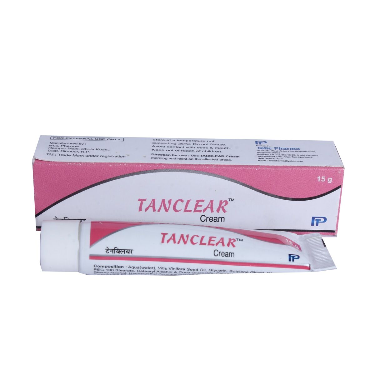 Tanclear Cream 15 gm Price, Uses, Side Effects, Composition - Apollo Pharmacy