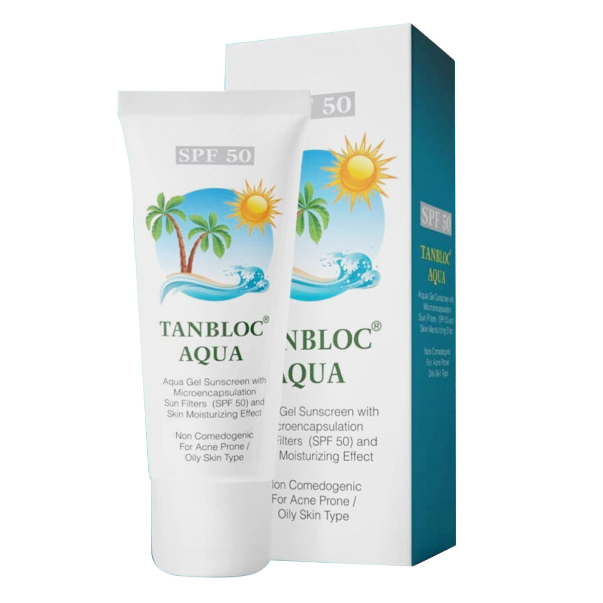 Tanbloc Aqua SPF 50 Sunscreen Gel | Uses, Side Effects, Price | Apollo ...