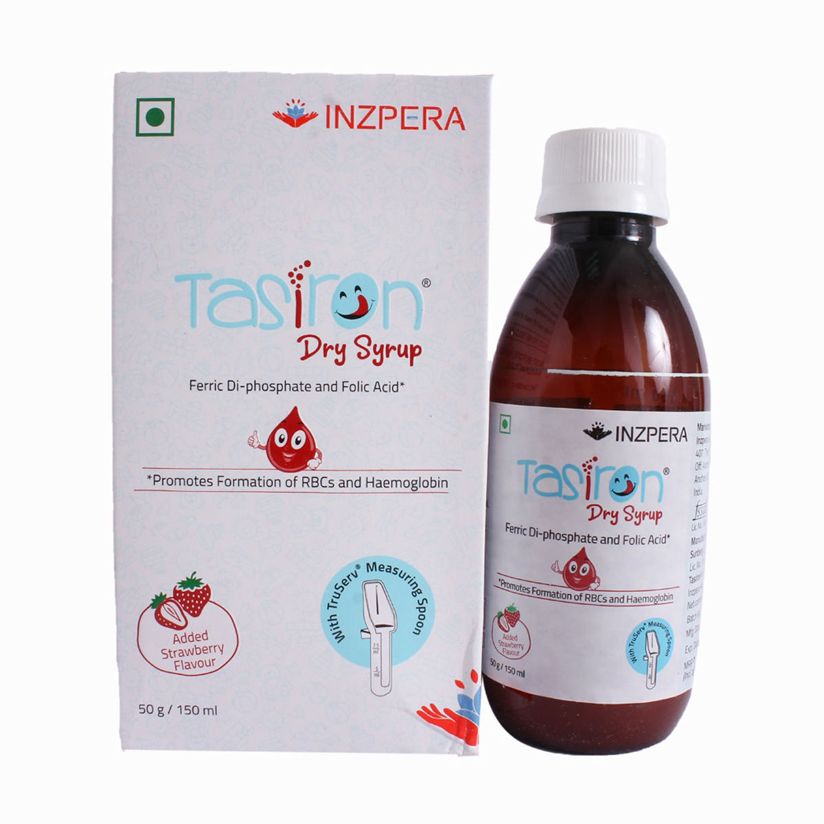 Tasiron Strawberry Flavour Dry Syrup | Uses, Side Effects, Price ...