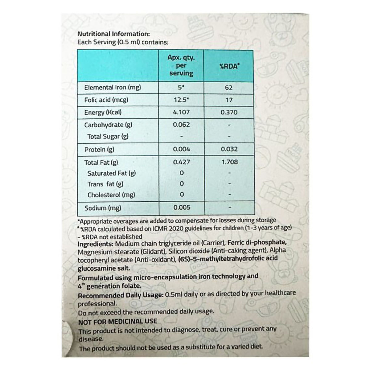 Tasiron Baby Drops 14 ml Price, Uses, Side Effects, Composition ...