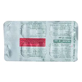 Taxim O 400mg Tablet | Uses, Side Effects, Price | Apollo Pharmacy