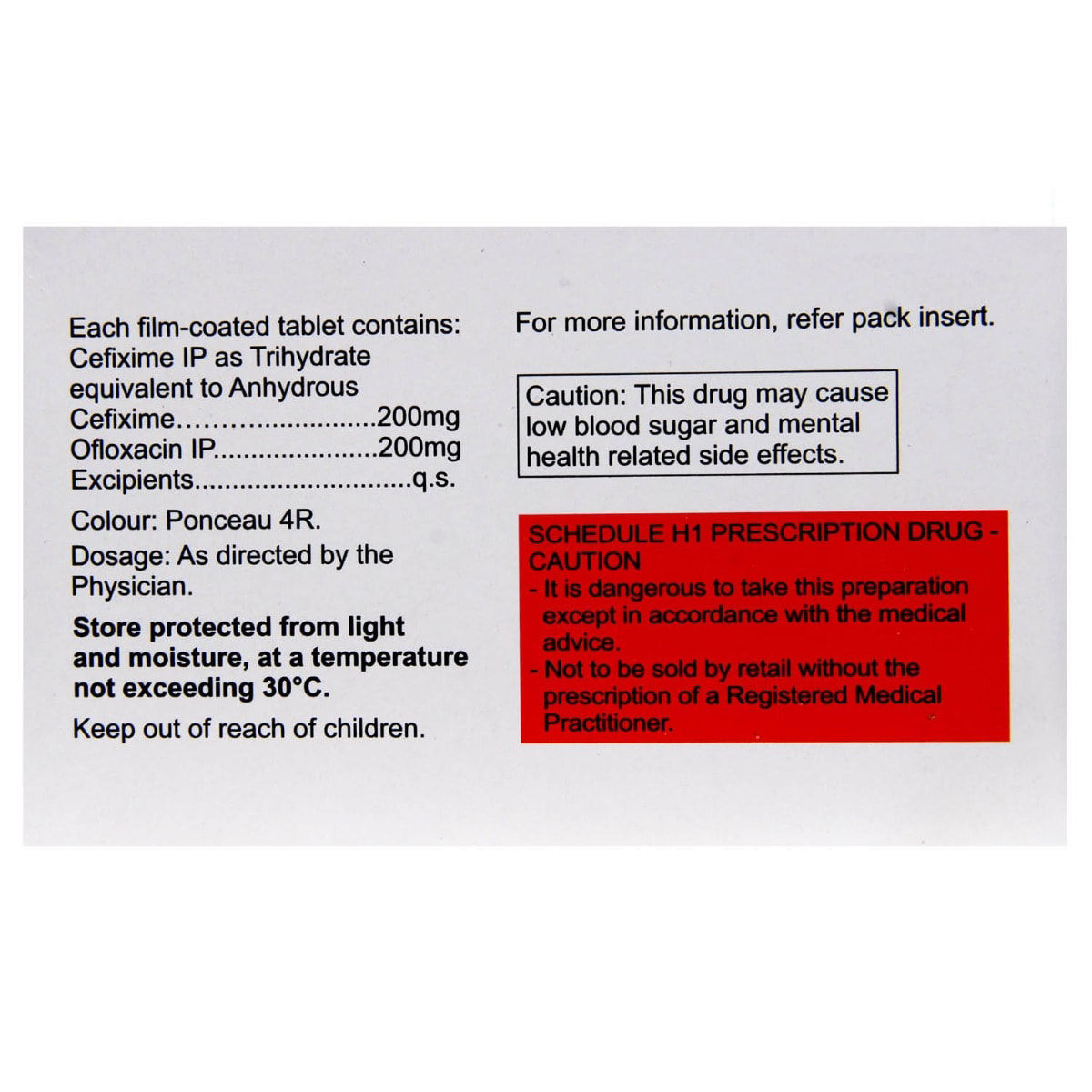 Taxim-OF Tablet 10's Price, Uses, Side Effects, Composition - Apollo ...