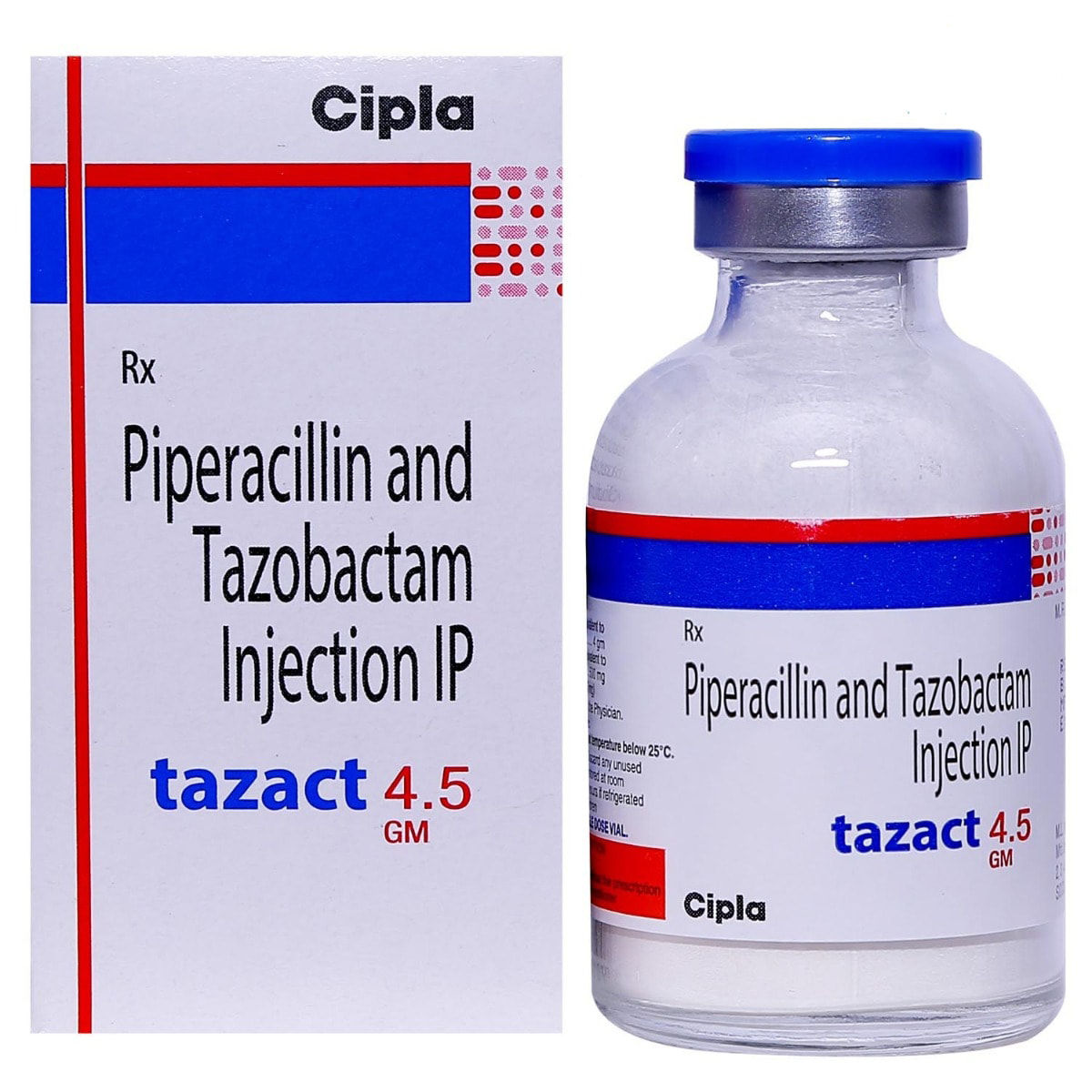 Tazact 4.5gm Injection 1's Price, Uses, Side Effects, Composition ...