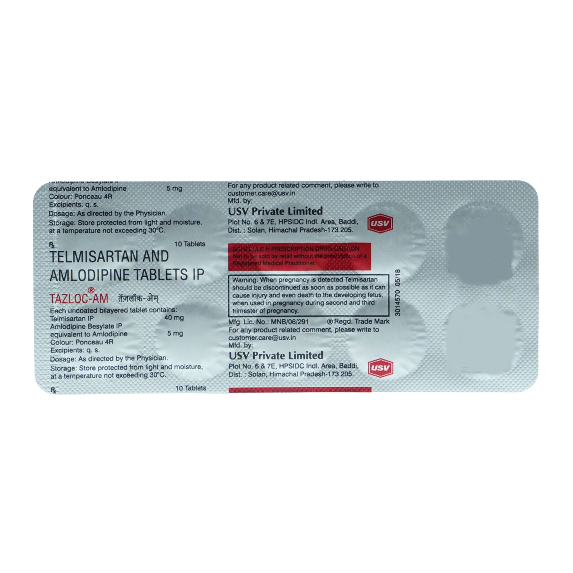 Tazloc-AM Tablet | Uses, Side Effects, Price | Apollo Pharmacy