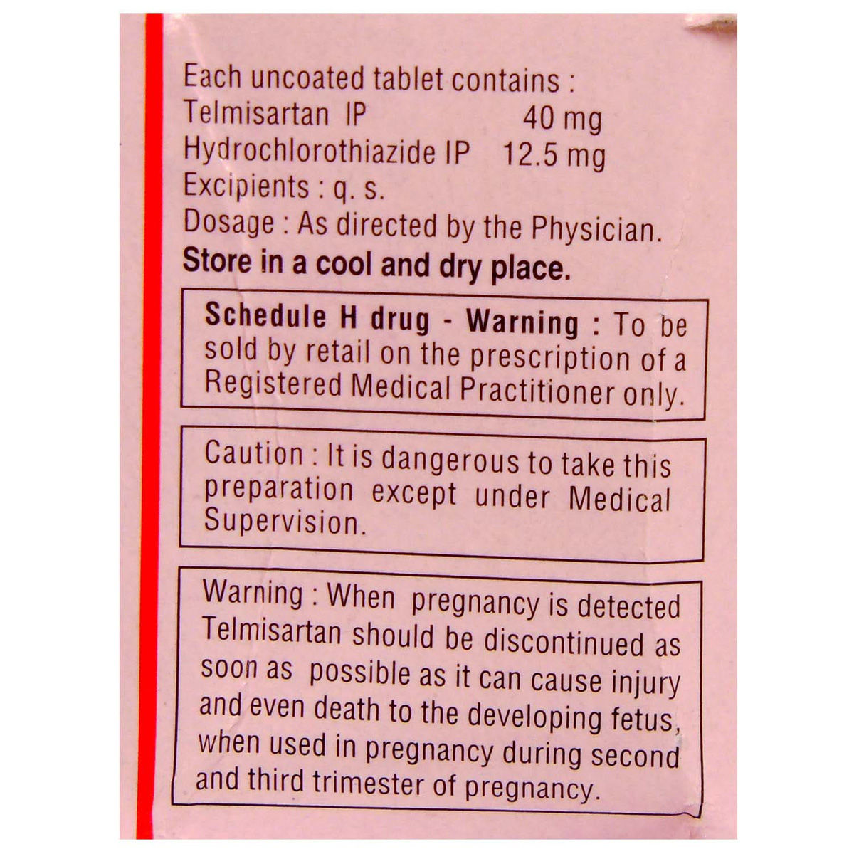 Tazloc-H 40 Tablet | Uses, Side Effects, Price | Apollo Pharmacy