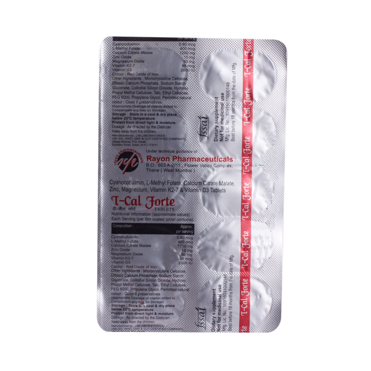 T-Cal Forte Tablet | Uses, Side Effects, Price | Apollo Pharmacy