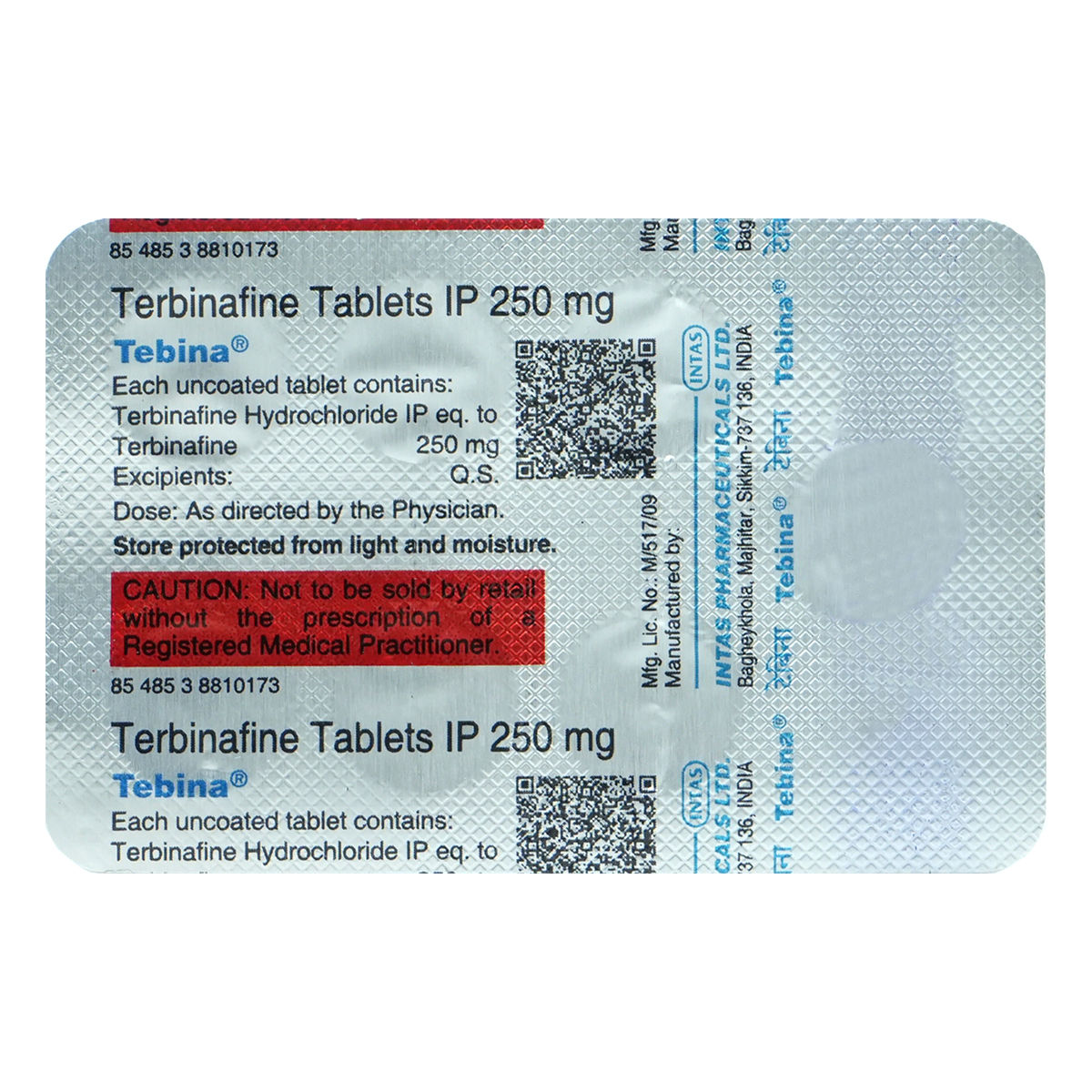 Tebina Tablet 7's Price, Uses, Side Effects, Composition - Apollo Pharmacy