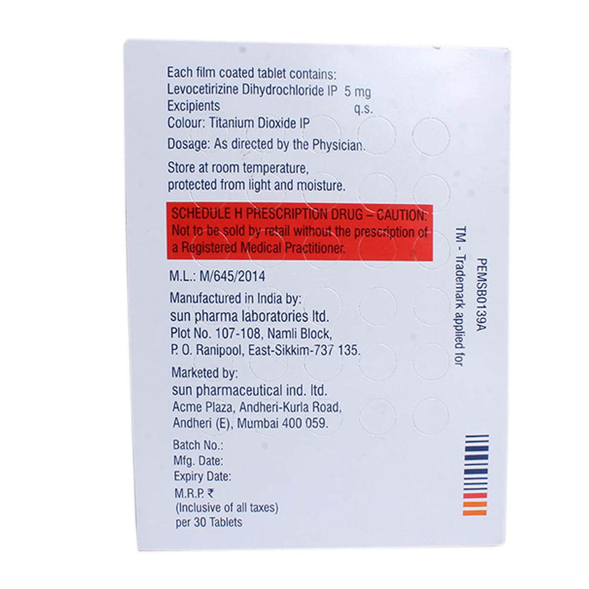 Teczine CP Tablet 30's Price, Uses, Side Effects, Composition - Apollo ...