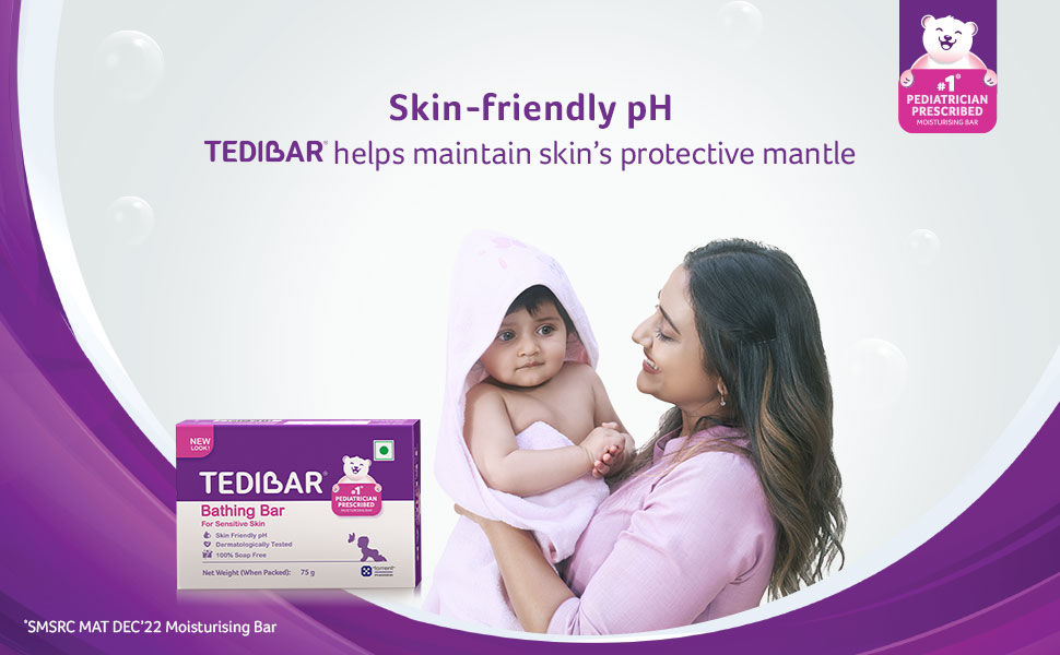 Buy Tedibar Bathing Bar, 75 gm | 19 Minutes Delivery | Apollo Pharmacy