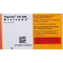 Tegrital CR 200 Divitabs | Uses, Side Effects, Price | Apollo Pharmacy