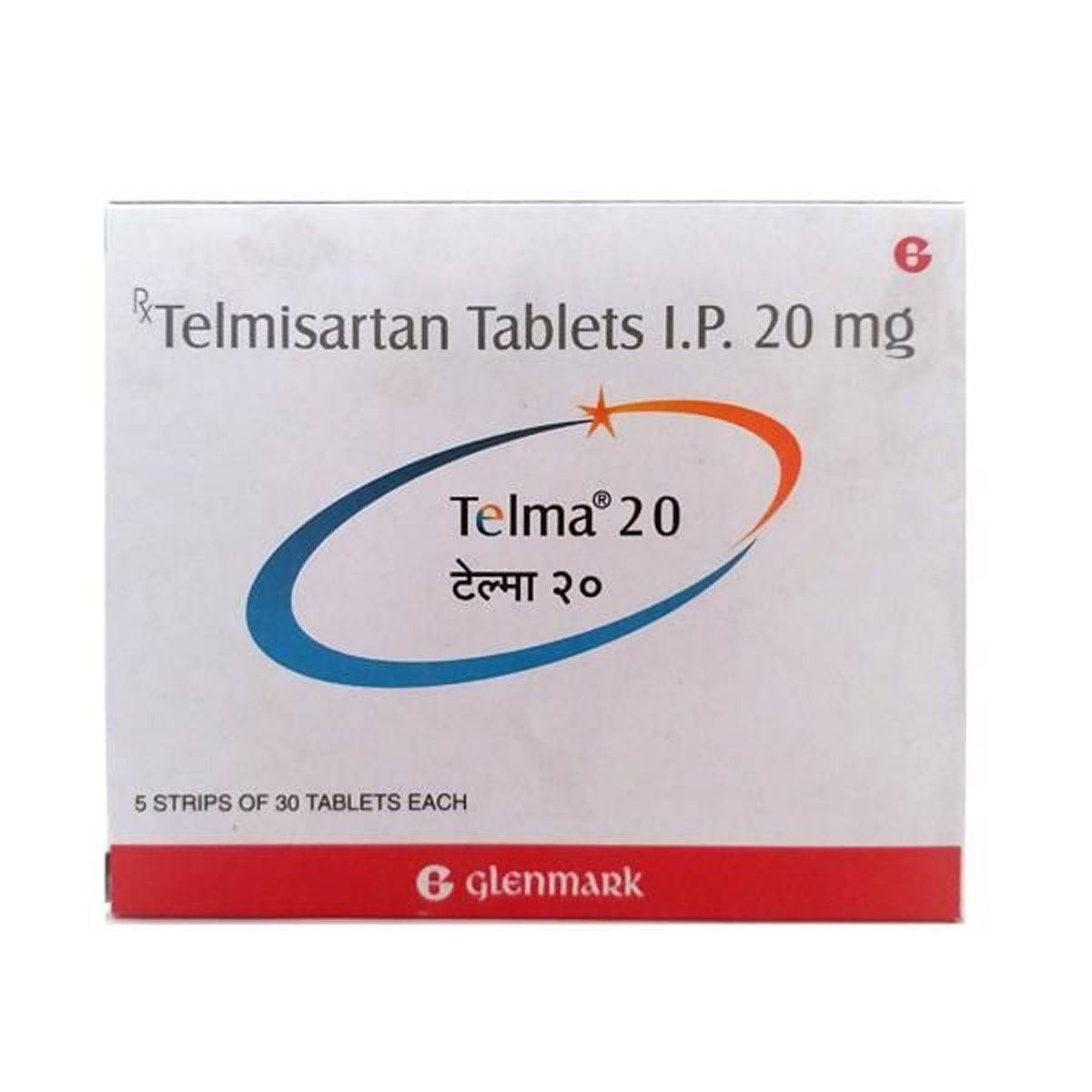 Telma 20 Tablet | Uses, Side Effects, Price | Apollo Pharmacy