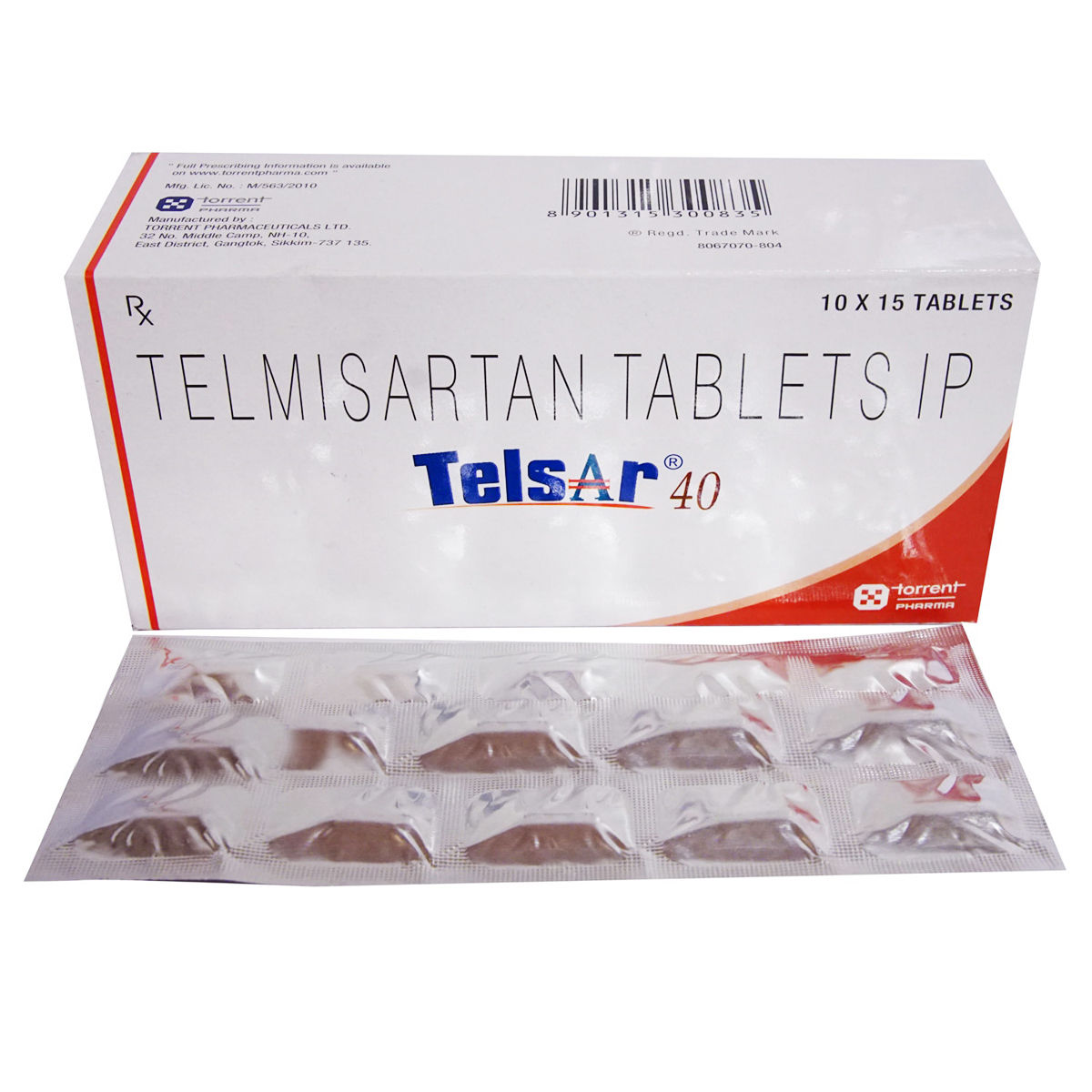 Telsar 40 Tablet | Uses, Side Effects, Price | Apollo Pharmacy