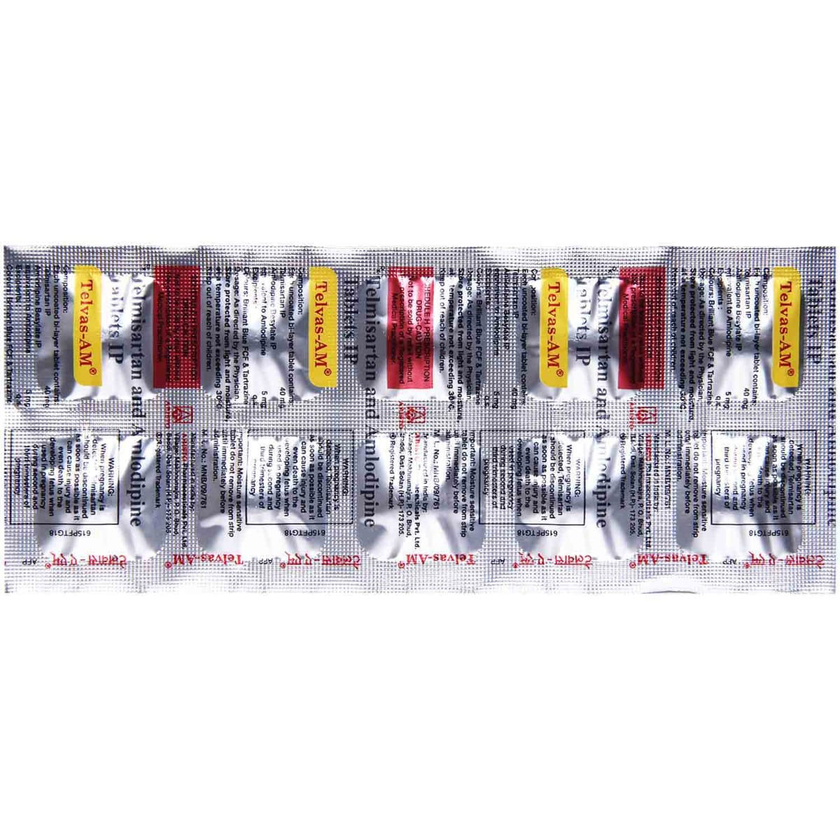 Telvas-AM Tablet 10's Price, Uses, Side Effects, Composition - Apollo ...