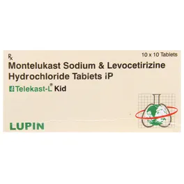 Telekast-L Kid Tablet | Uses, Side Effects, Price | Apollo Pharmacy