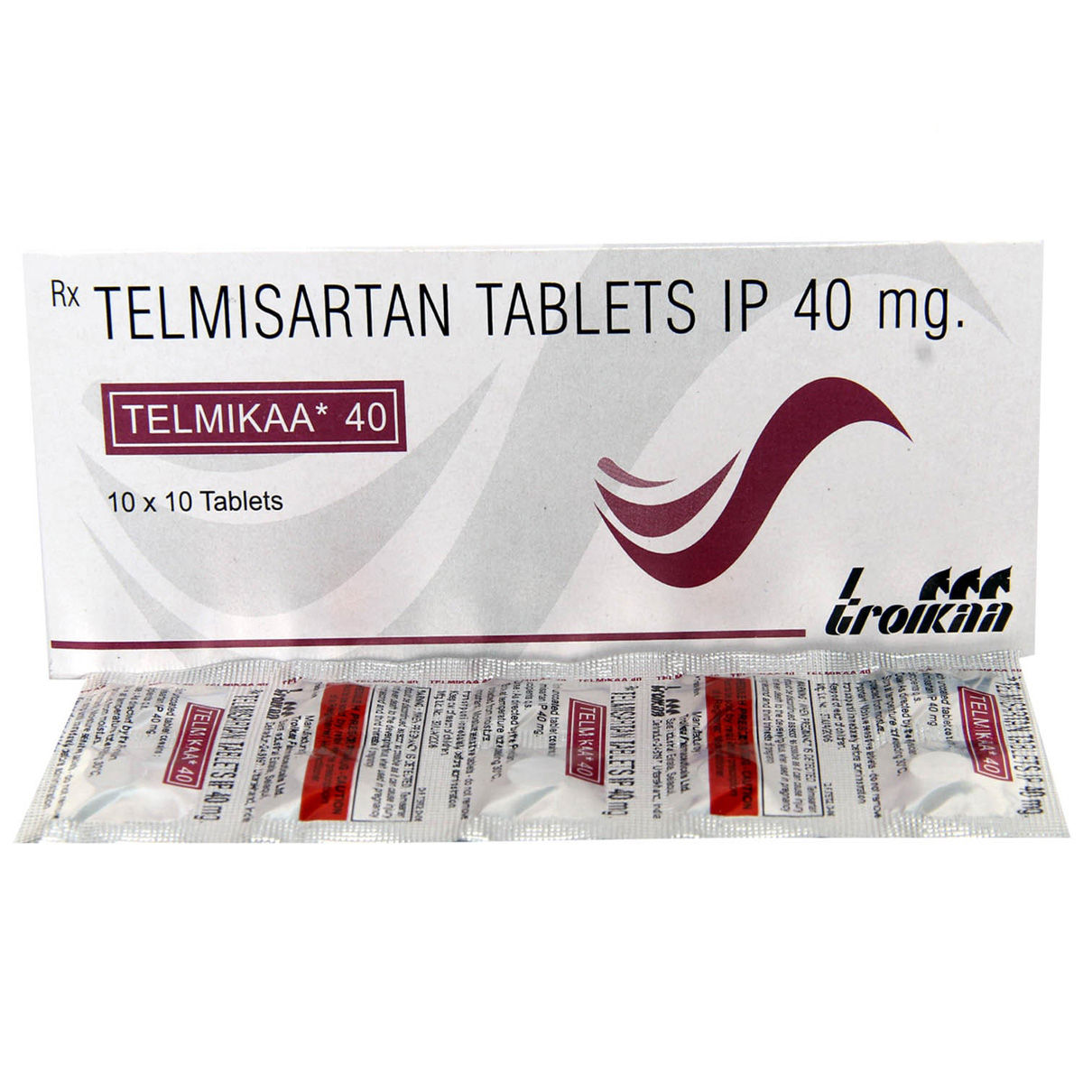 Telmikaa 40 Tablet 10's Price, Uses, Side Effects, Composition - Apollo ...