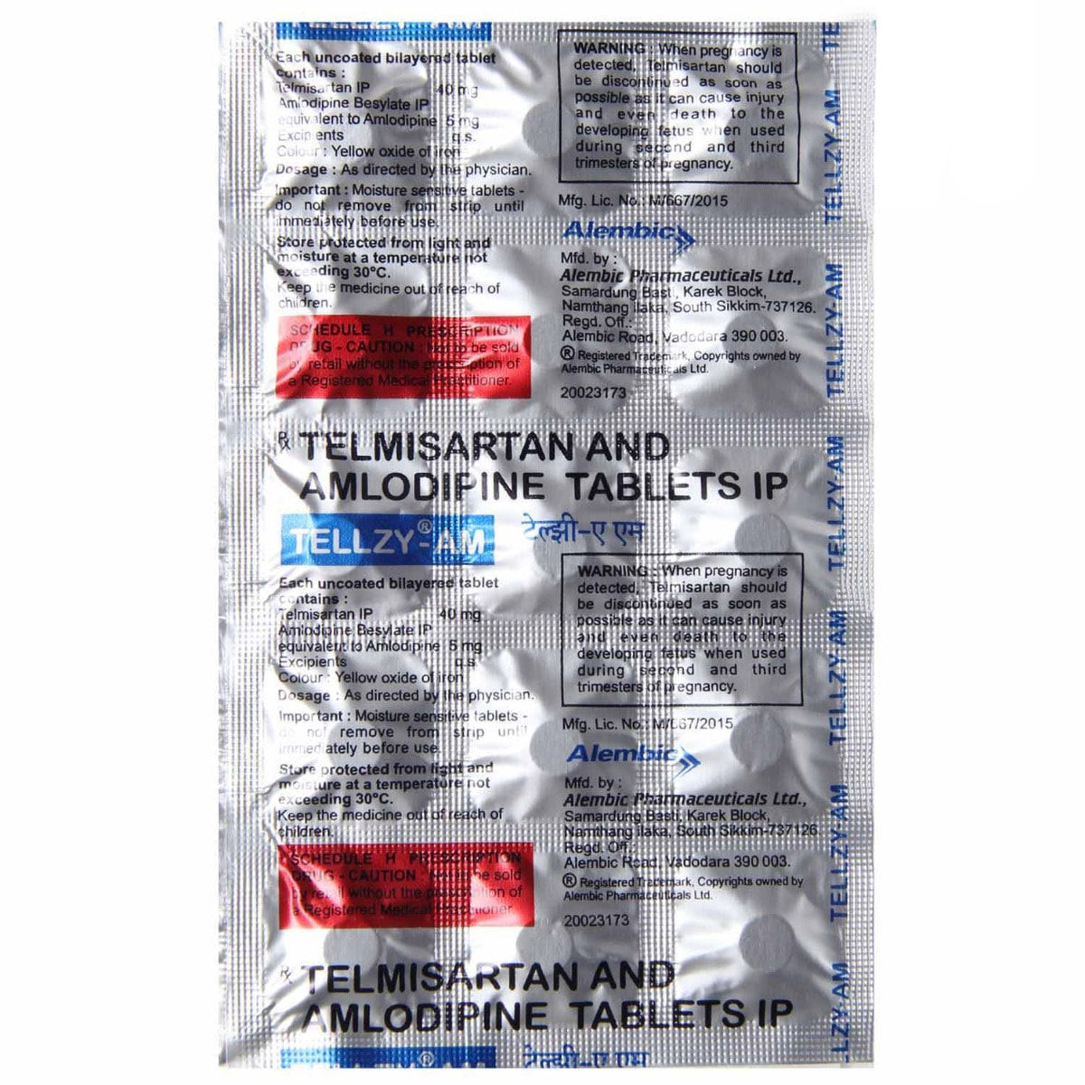 Tellzy-AM Tablet 15's Price, Uses, Side Effects, Composition - Apollo ...