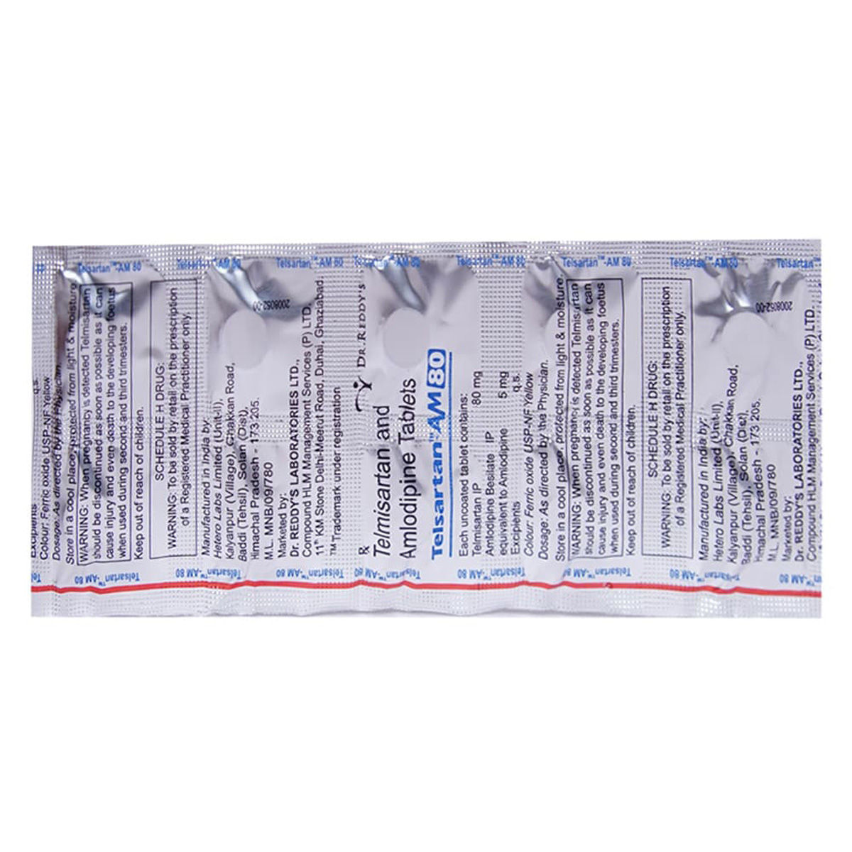 Telsartan AM 80 Tablet | Uses, Side Effects, Price | Apollo Pharmacy