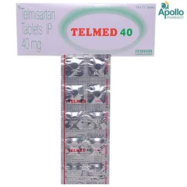 Telmed 40 Tablet | Uses, Side Effects, Price | Apollo Pharmacy