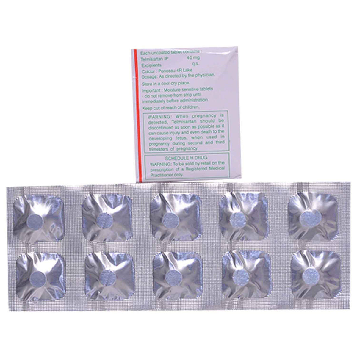 Telmed 40 Tablet | Uses, Side Effects, Price | Apollo Pharmacy