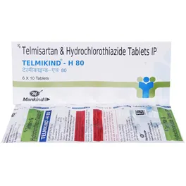 Telmikind-H 80 Tablet | Uses, Side Effects, Price | Apollo Pharmacy