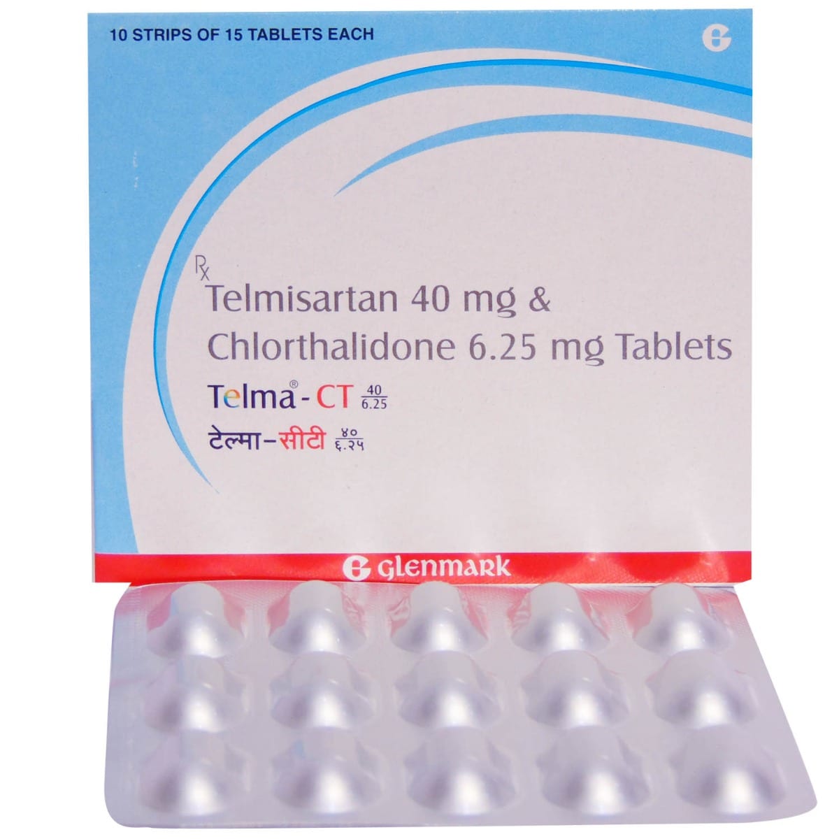 Telma CT 40 Tablet | Uses, Side Effects, Price | Apollo Pharmacy